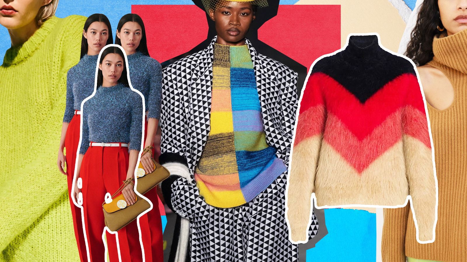 Winter 2023's Sweater Trends Offer a Surge in Serotonin | Marie Claire