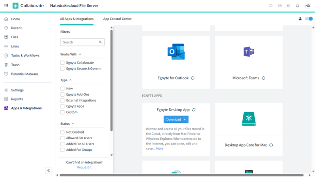 Egnyte cloud storage review | TechRadar