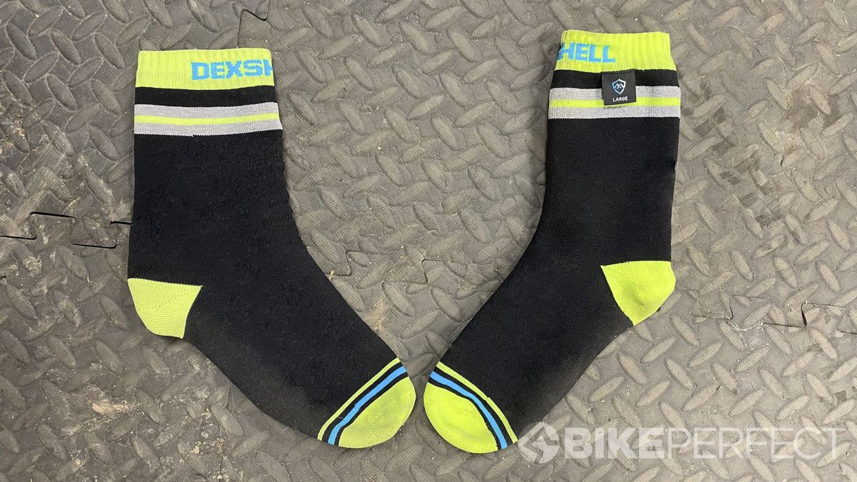 DexShell Pro Visibility Waterproof Socks review | Bike Perfect