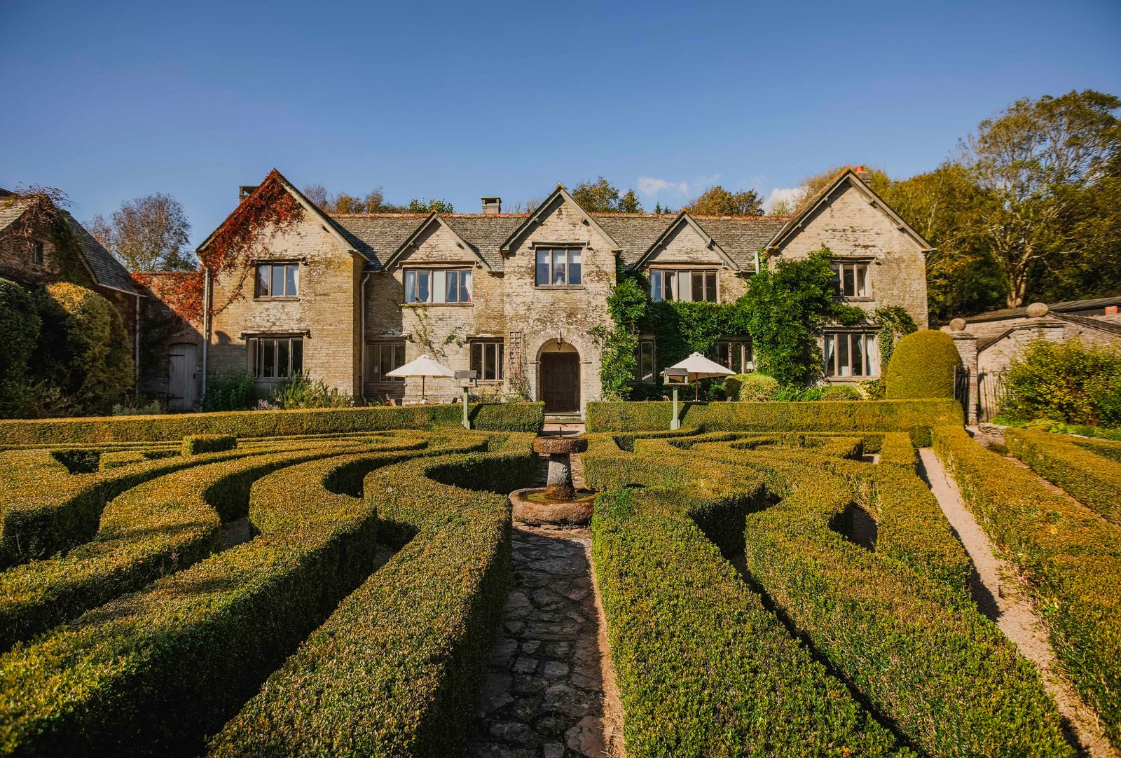 A Grade II*-listed manor set in idyllic grounds in the South Hams ...