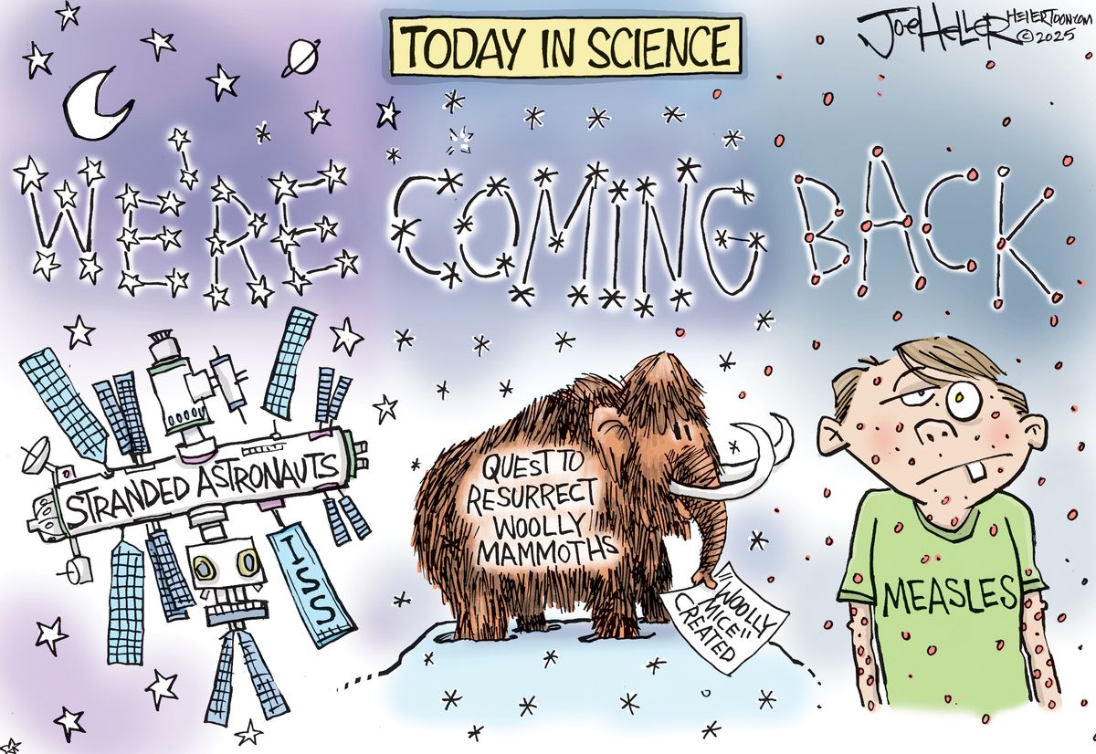 Today's political cartoons - March 6, 2025 | The Week
