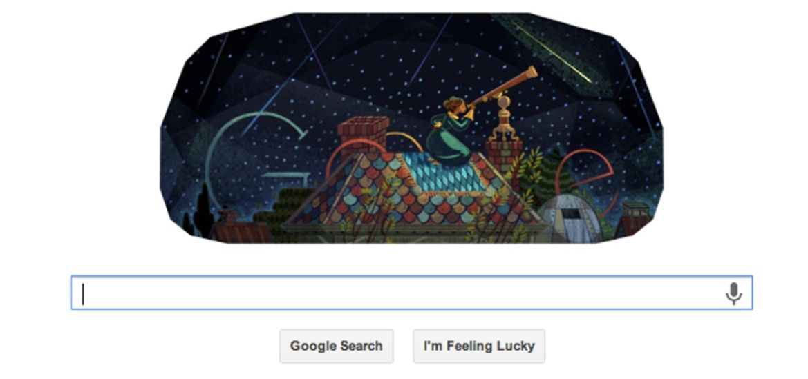 'Miss Mitchell's Comet' Streaks Across Google Doodle | Space