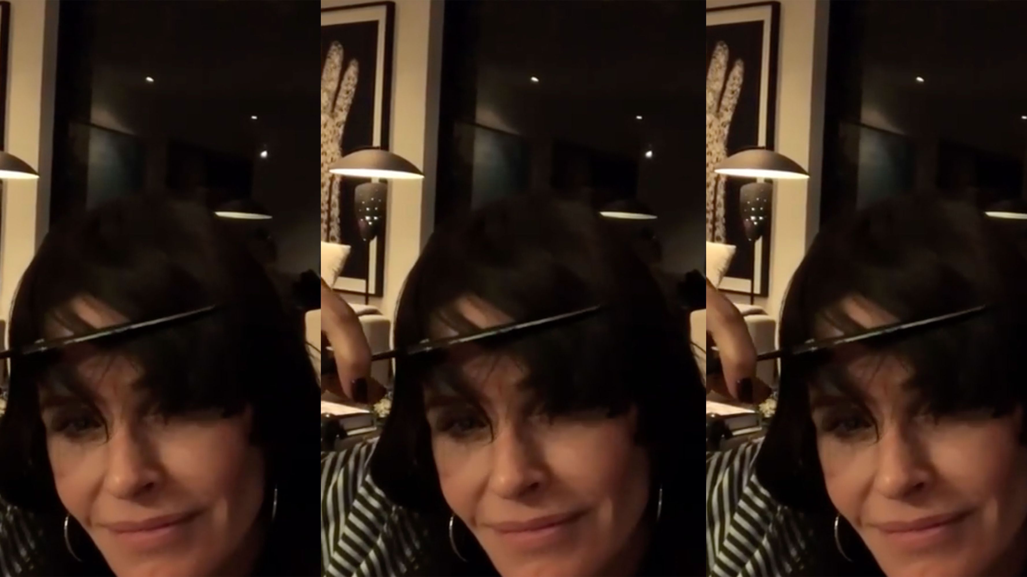 Courteney Cox Brought Back Her 'Scream 3' Bangs for Halloween | Marie ...