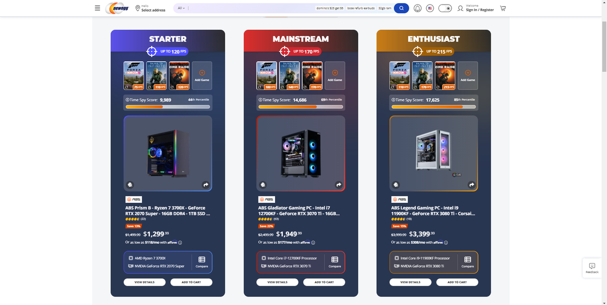 Newegg's new tool will help find your perfect gaming PC | Windows Central