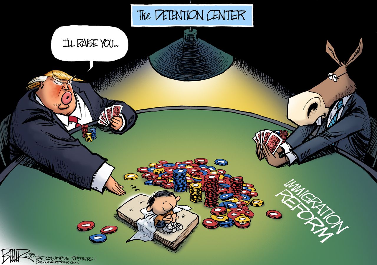 7 brutal cartoons about the family separation crisis | The Week