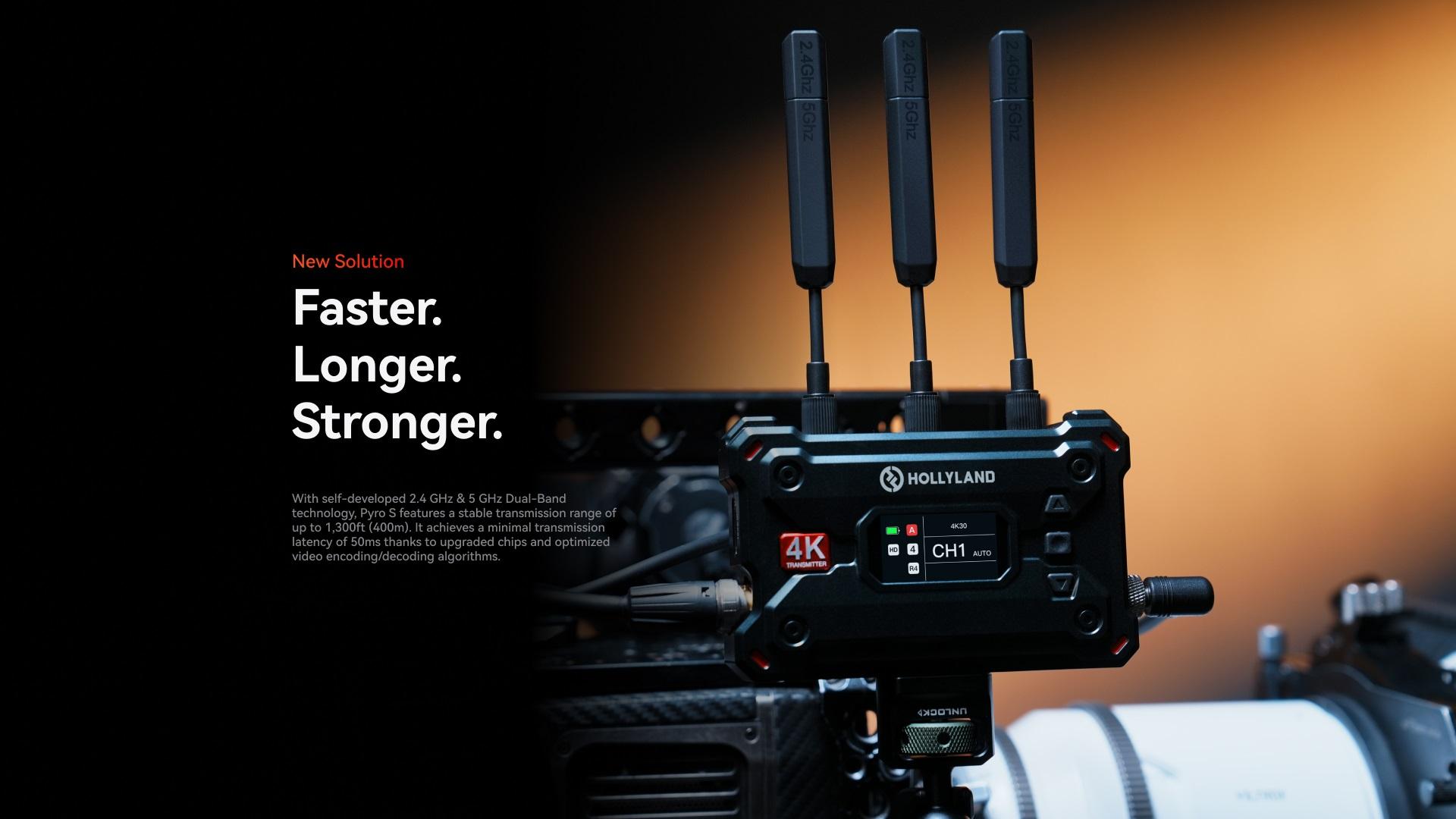 Hollyland Technology Unveils Pyro Wireless Video Transmission Series | TV Tech