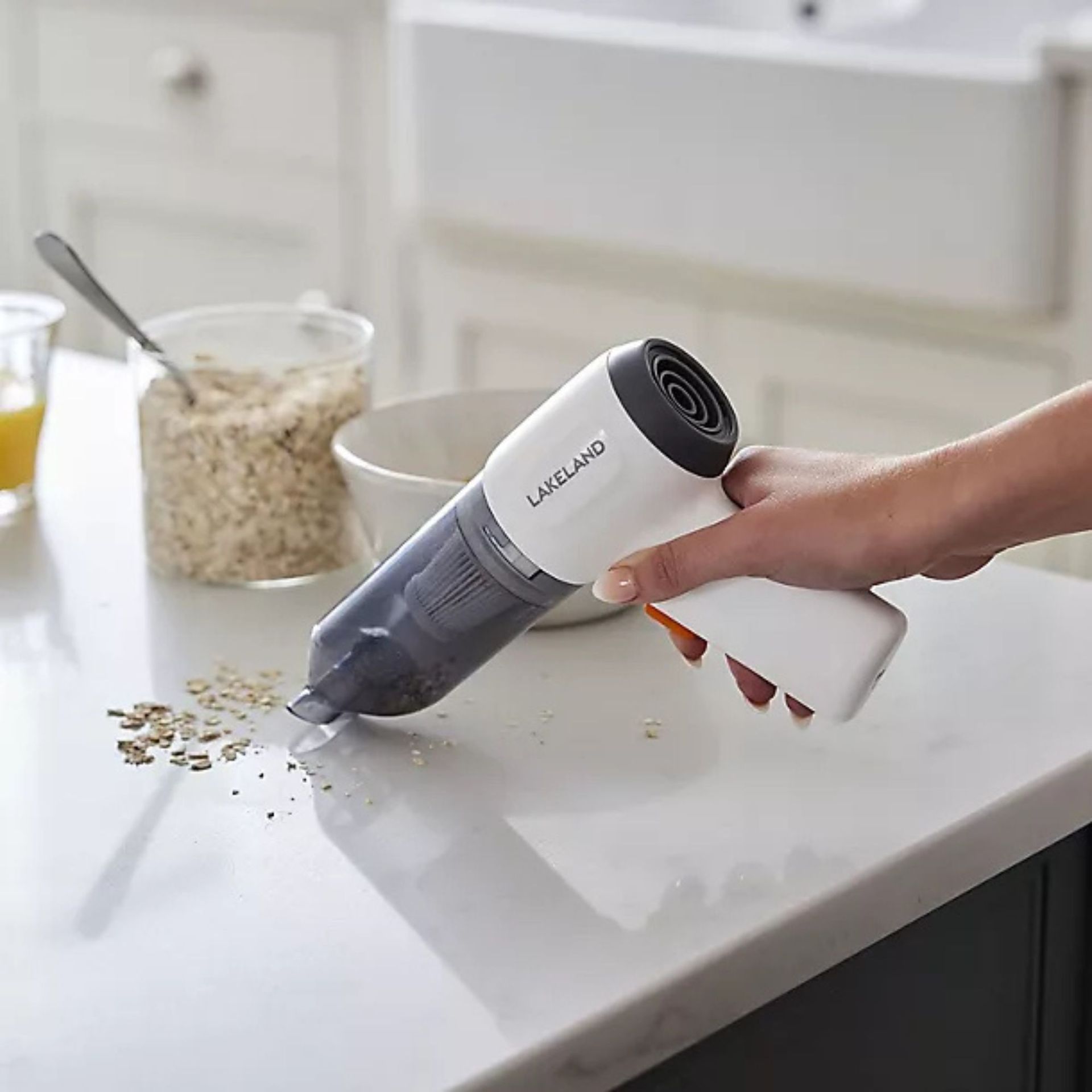 I finally got my hands on Lakeland’s sell-out £20 mini vacuum | Ideal Home