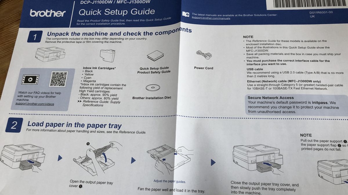 Brother DCP-J1100DW All-in-box | TechRadar