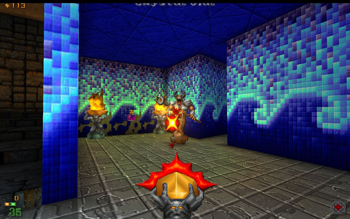 Heretic looks stunning with neural network texture improvements | PC Gamer