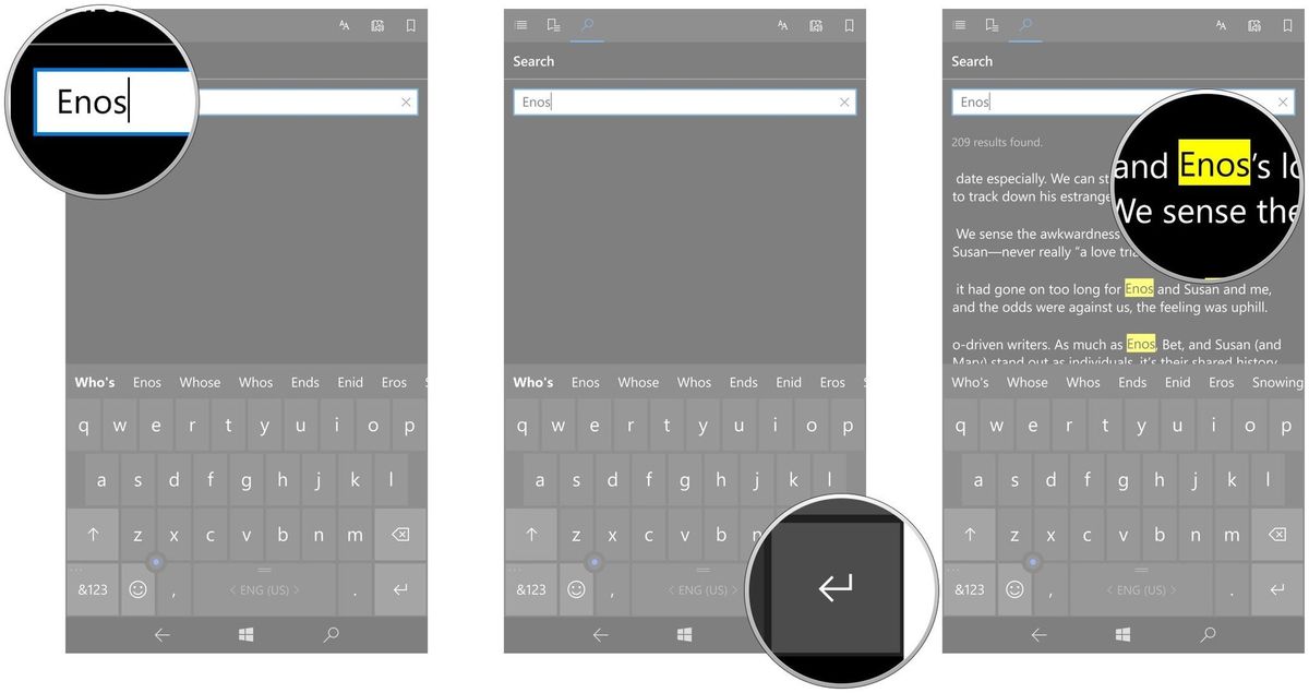 How to buy and read e-books in Windows 10 Mobile Creators Update ...