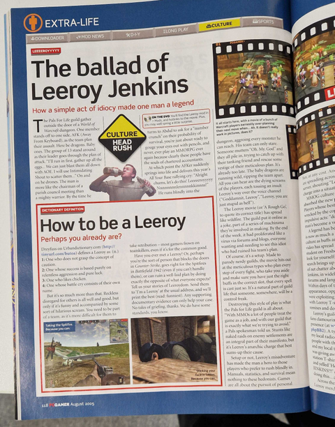 WoW's Leeroy Jenkins, one of the internet's oldest memes, turns 20 ...