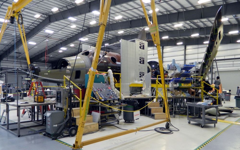 Virgin Galactic's Next SpaceShipTwo Spaceliner Is Taking Shape (Photo ...