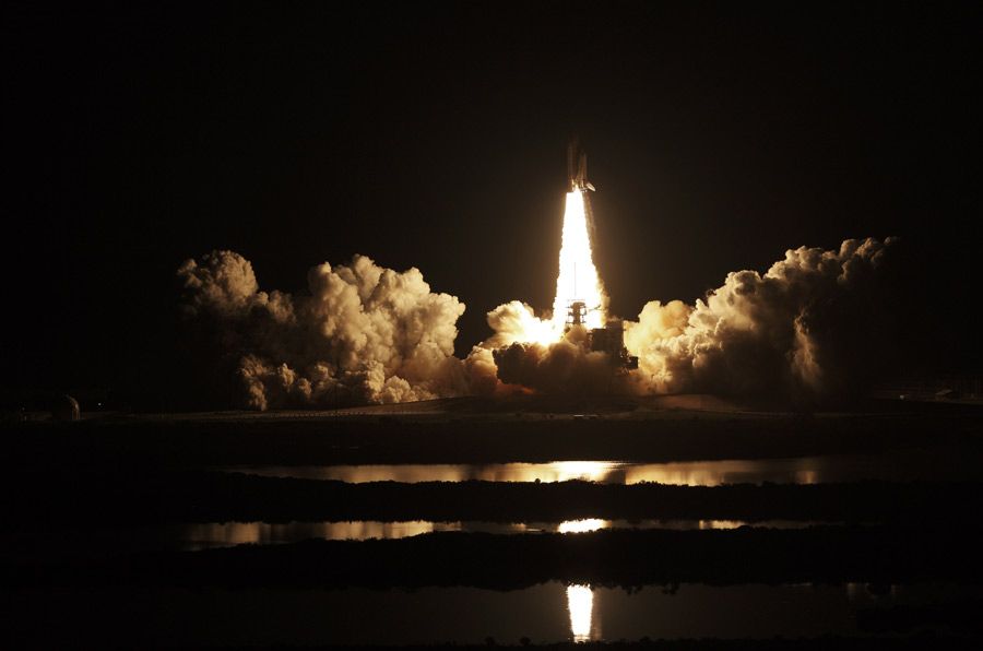 Morning Star: Pre-dawn Launch of Shuttle Discovery | Space