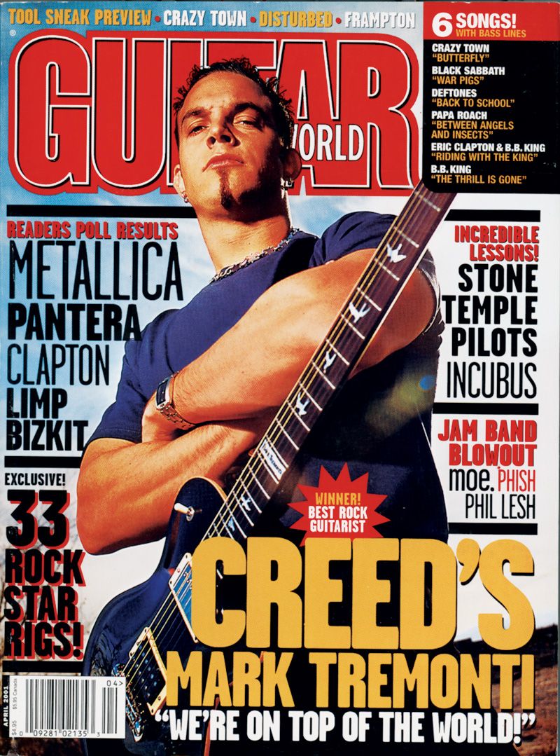 Photo Gallery: Guitar World Magazine Covers Throughout the Years — 2001 ...