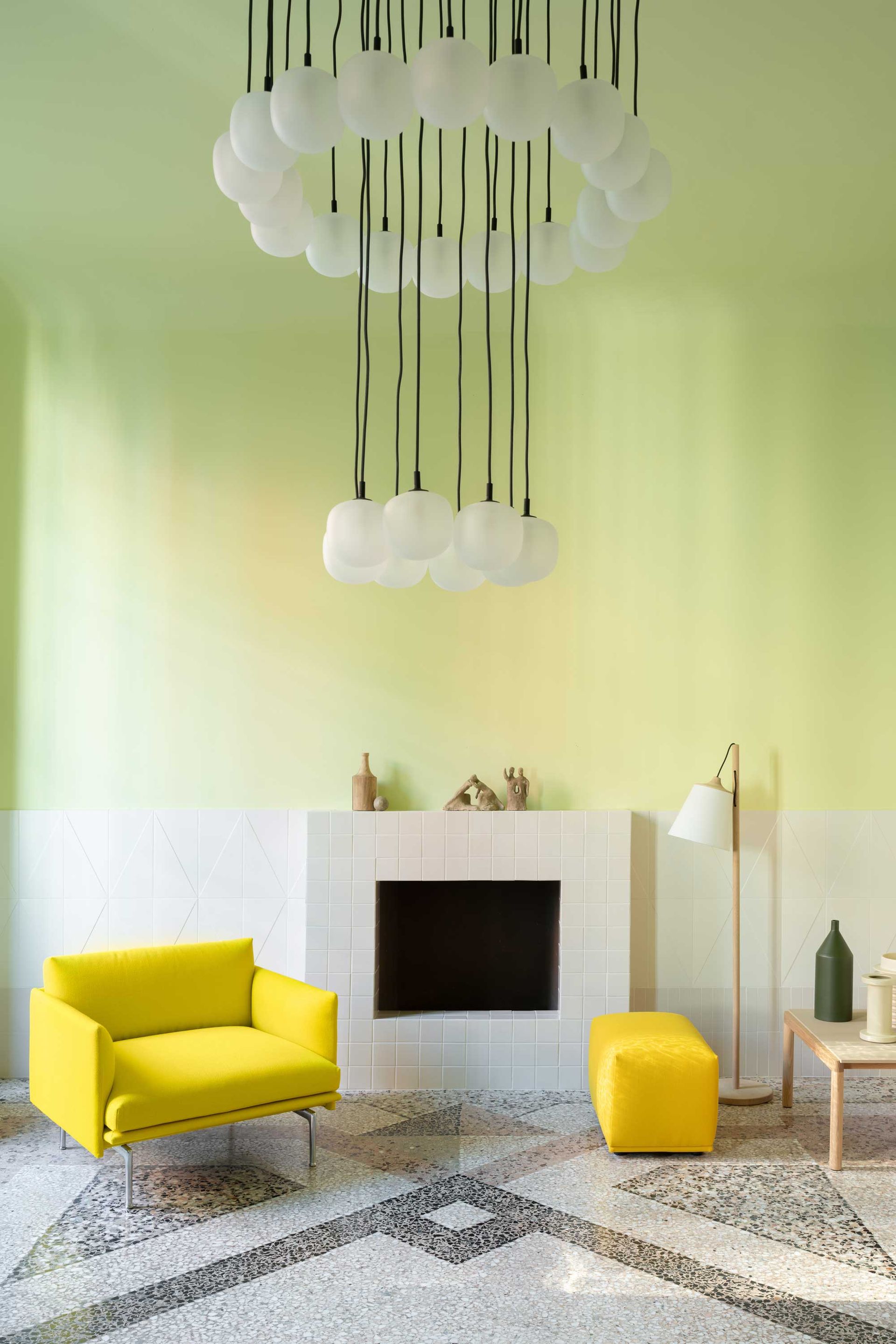 This bold, acidic yellow was my big takeaway from Milan Design Week ...