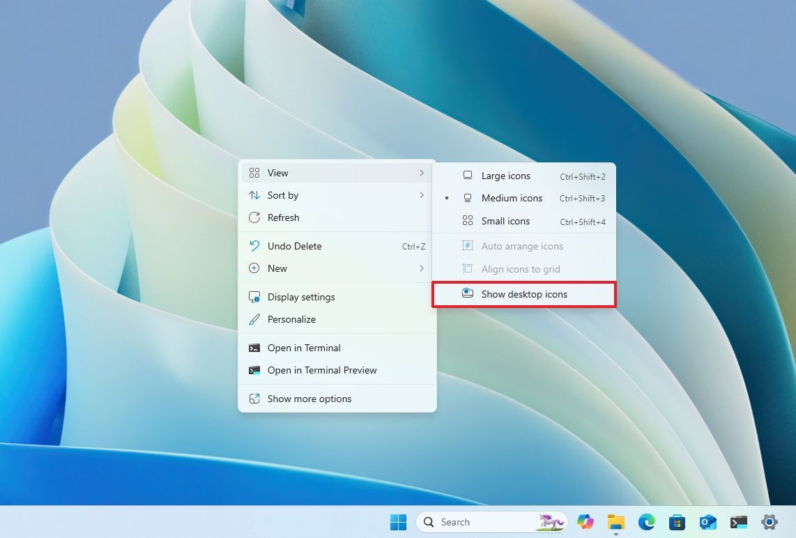 How to show or hide desktop icons on Windows 11 | Windows Central
