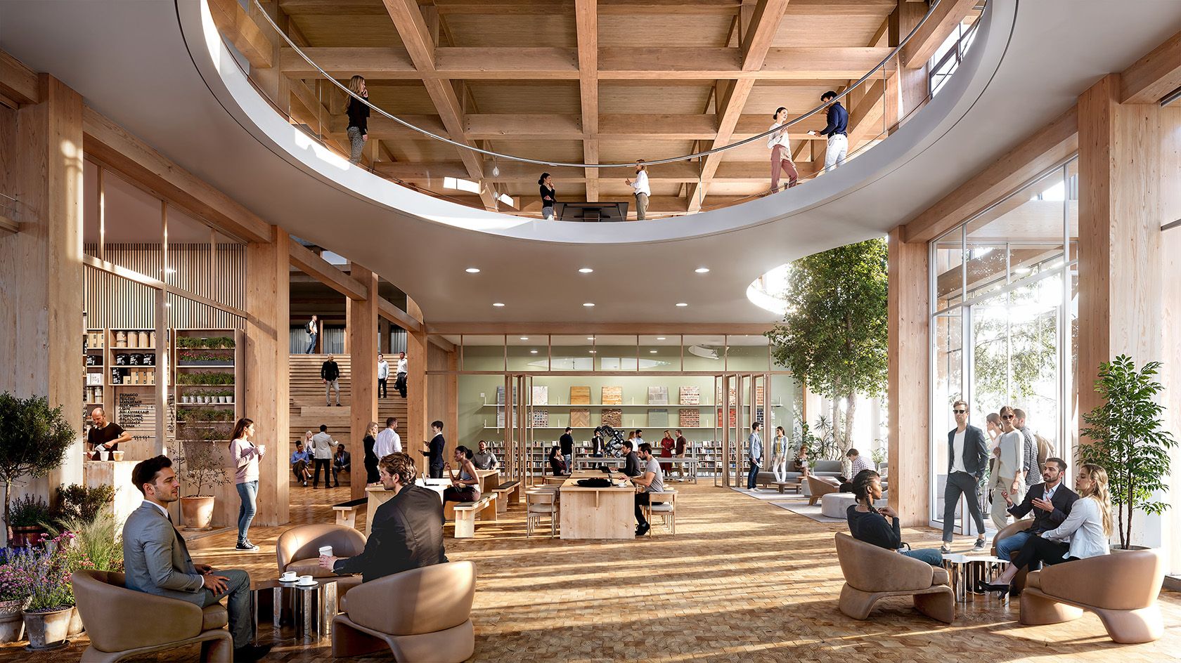 Zoom into Stockholm Wood City, the future of timber building | Wallpaper