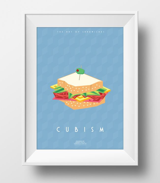 Delightful poster prints exhibit the art of the sandwich | Creative Bloq
