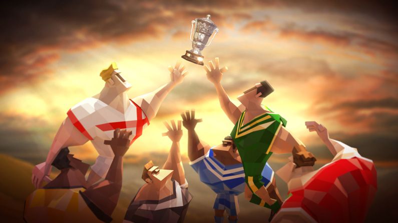 Behind the scenes of the BBC's Rugby World Cup trailer | Creative Bloq