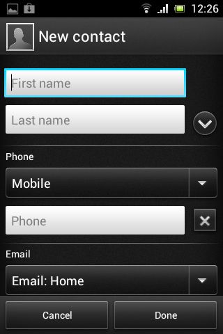 Contacts and calling - Sony Xperia Tipo review - Page 3 | TechRadar