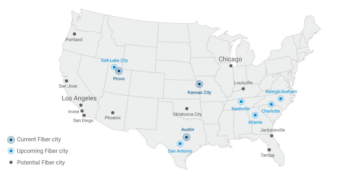 Google Fiber could be heading to these two major cities | TechRadar
