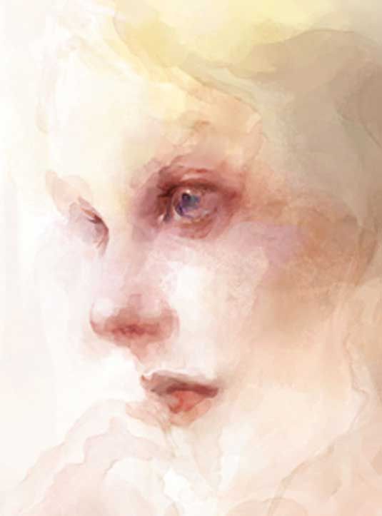 How to paint a digital watercolour portrait | Creative Bloq