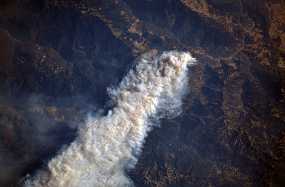In Photos: The 2018 California Wildfires as Seen from Space | Space