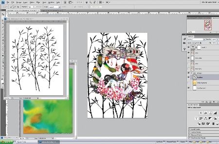 Enhance traditional ink work digitally | Creative Bloq