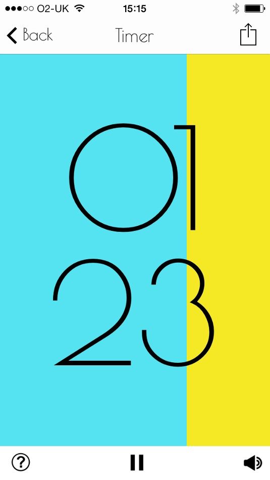 This visual timer app's a flat delight | Creative Bloq