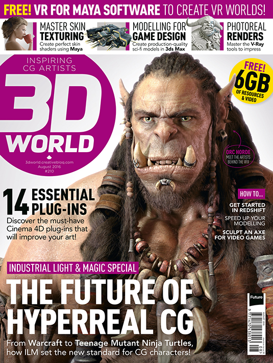 3D World download files for issue 210 | Creative Bloq