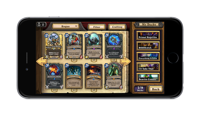 Hearthstone comes to mobile phones | PC Gamer