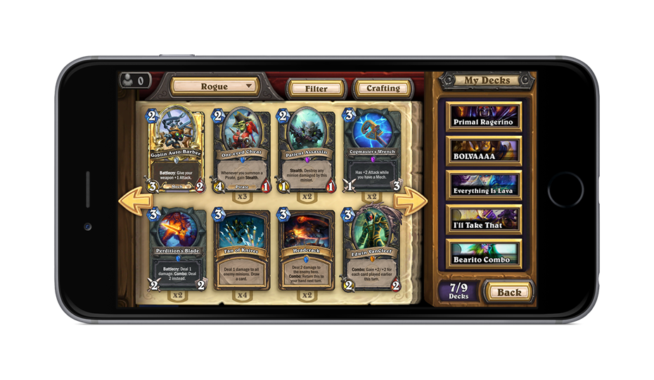 Hearthstone comes to mobile phones | PC Gamer