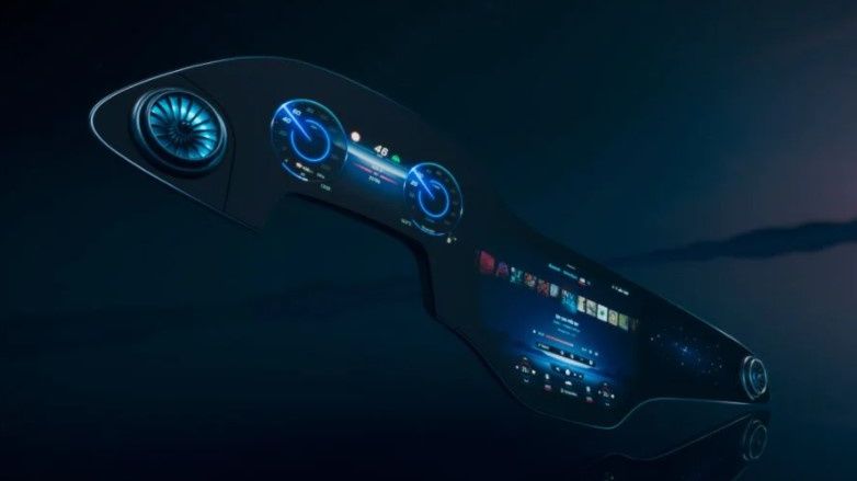 LG puts to use plastic OLED for infotainment system in Mercedes-Benz EV ...