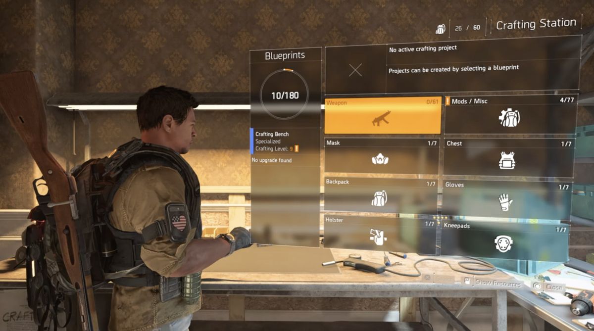 Division 2 crafting guide - materials, blueprints, credits and more ...
