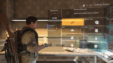 Division 2 crafting guide - materials, blueprints, credits and more ...