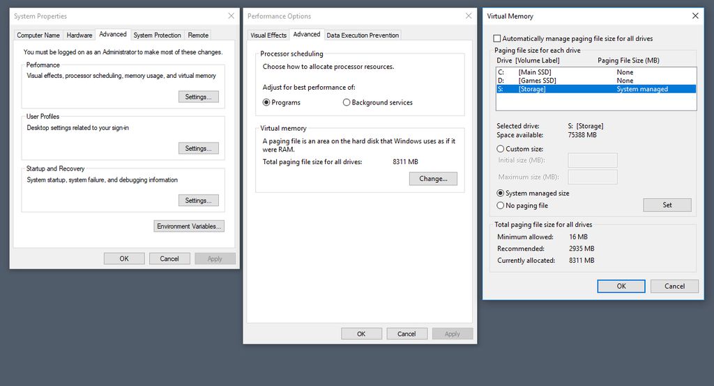 How to change virtual memory settings in Windows 10 | PC Gamer