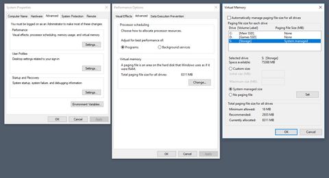 How to change virtual memory settings in Windows 10 | PC Gamer