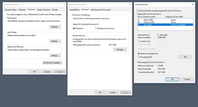 How to change virtual memory settings in Windows 10 | PC Gamer