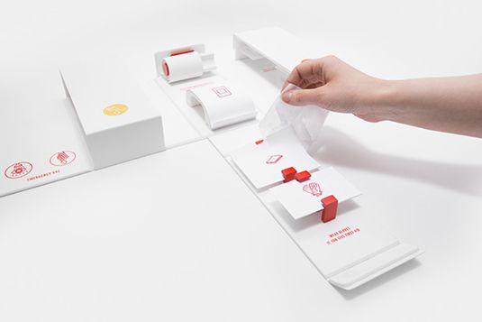 Cleverly designed first aid kit can be used one-handed | Creative Bloq