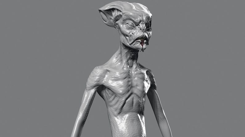 3 top tips for sculpting an alien torso | Creative Bloq