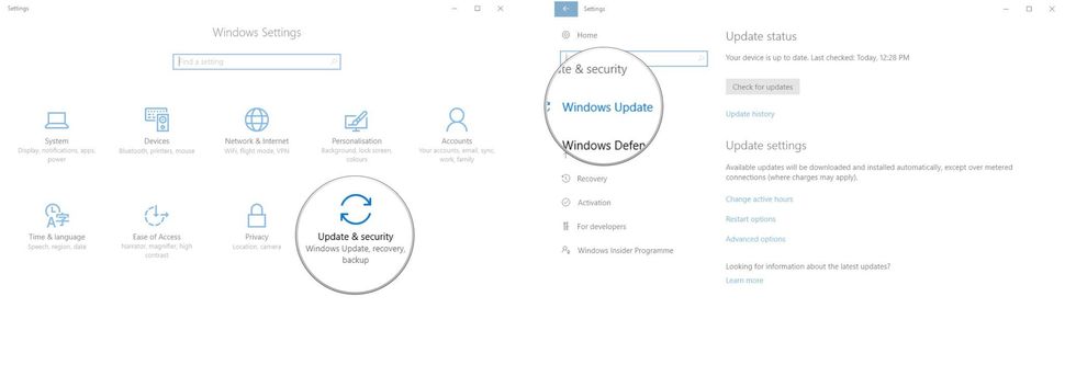 How to create a shortcut to Windows Update in Windows 10 | Windows Central