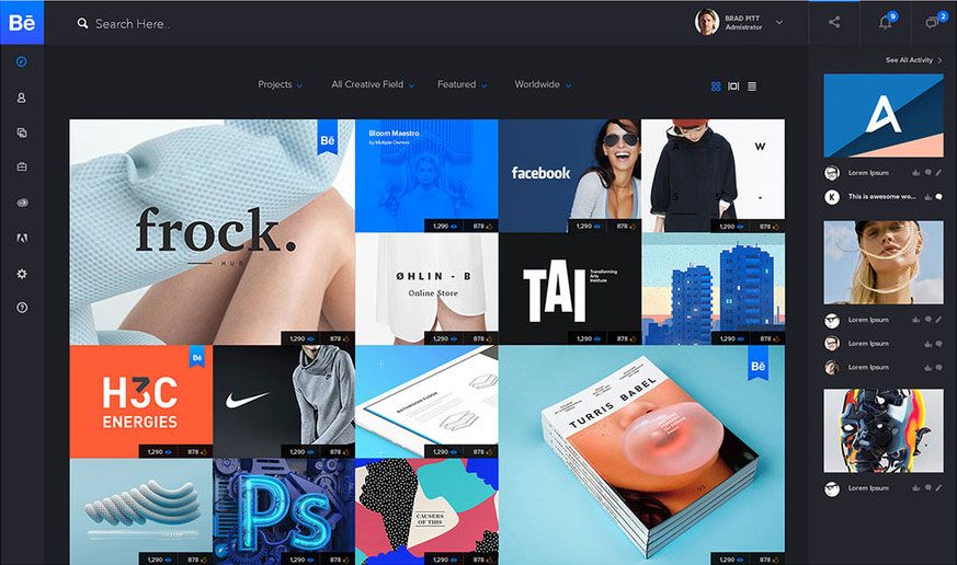 New Behance concept looks like a killer app | Creative Bloq