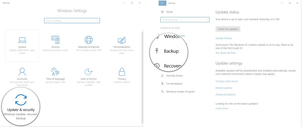How to use Windows 10 File History to back up data | Windows Central