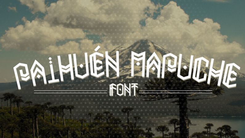 Font of the day: Paihuen Mapuche | Creative Bloq