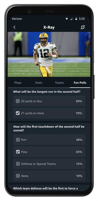 How to join in Amazon's Thursday Night Football fan polls with X-Ray ...