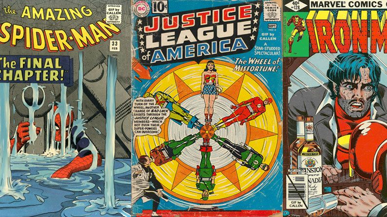 Classic comic covers animated to life | Creative Bloq