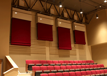 Daktronics Hoists Acoustical Banners at Anderson University in Indiana ...