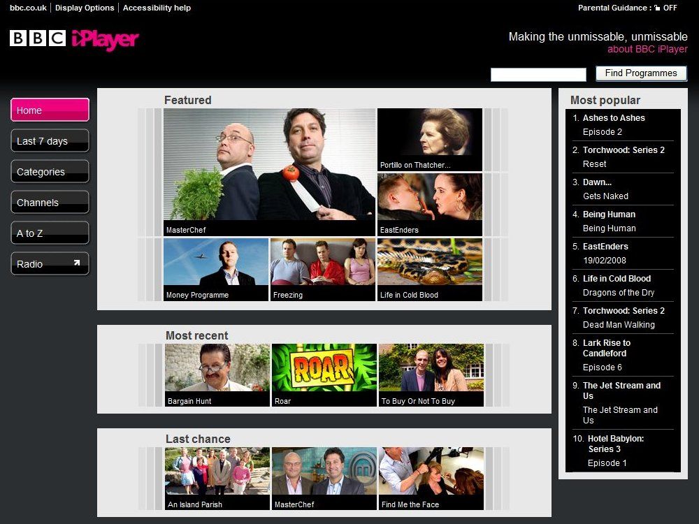 One year of BBC iPlayer: An industry responds | TechRadar