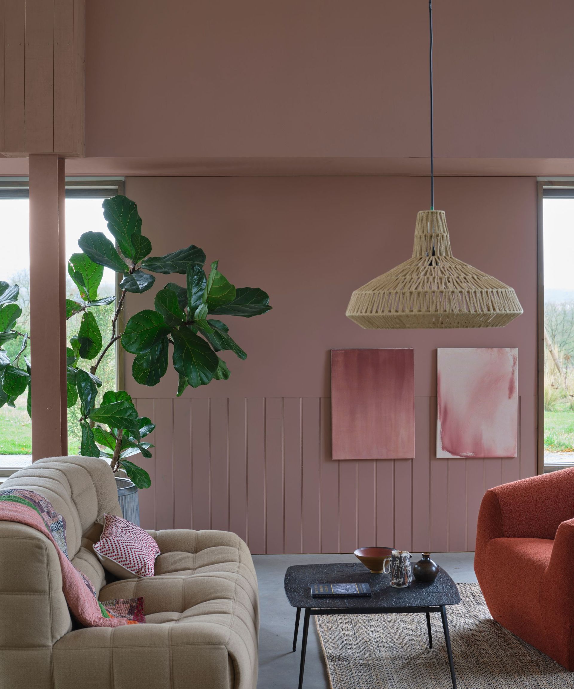 How to decorate with Farrow & Ball's Sulking Room Pink | Homes and Gardens