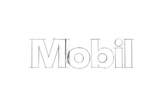Making of a modern classic: the Mobil logo | Creative Bloq